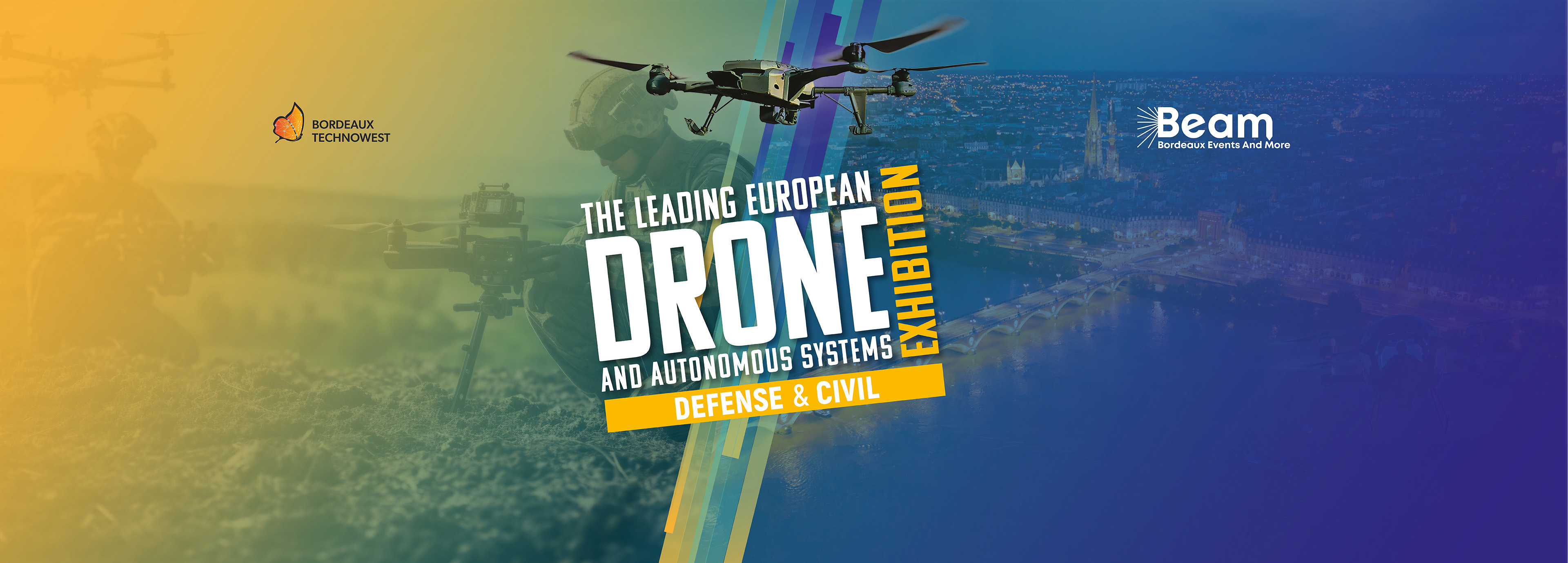 The professional drone exhibition - 7, 8 & 9 October 2026
